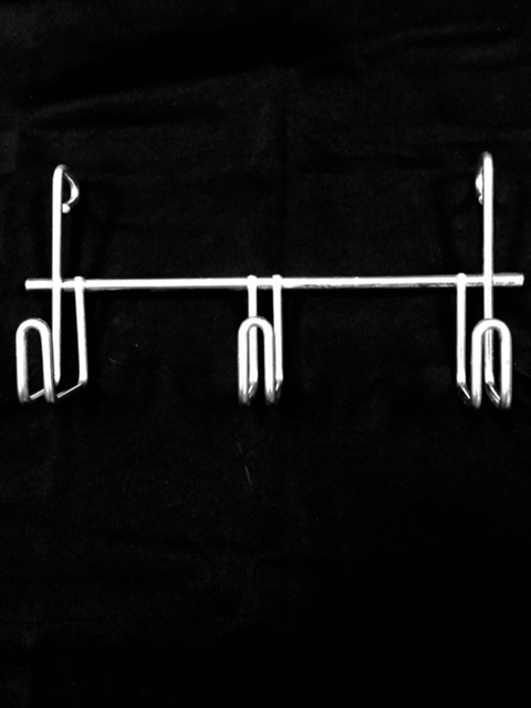 Royal Wire - Three Tier Bridle Rack Zinc - System Equine